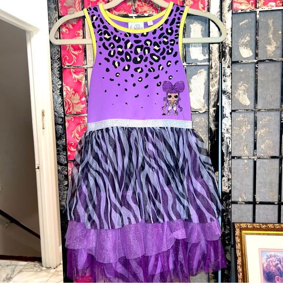 L.O.L. Surprise! | Dresses | Lol Surprise Lilacpurple Black Dress W ...